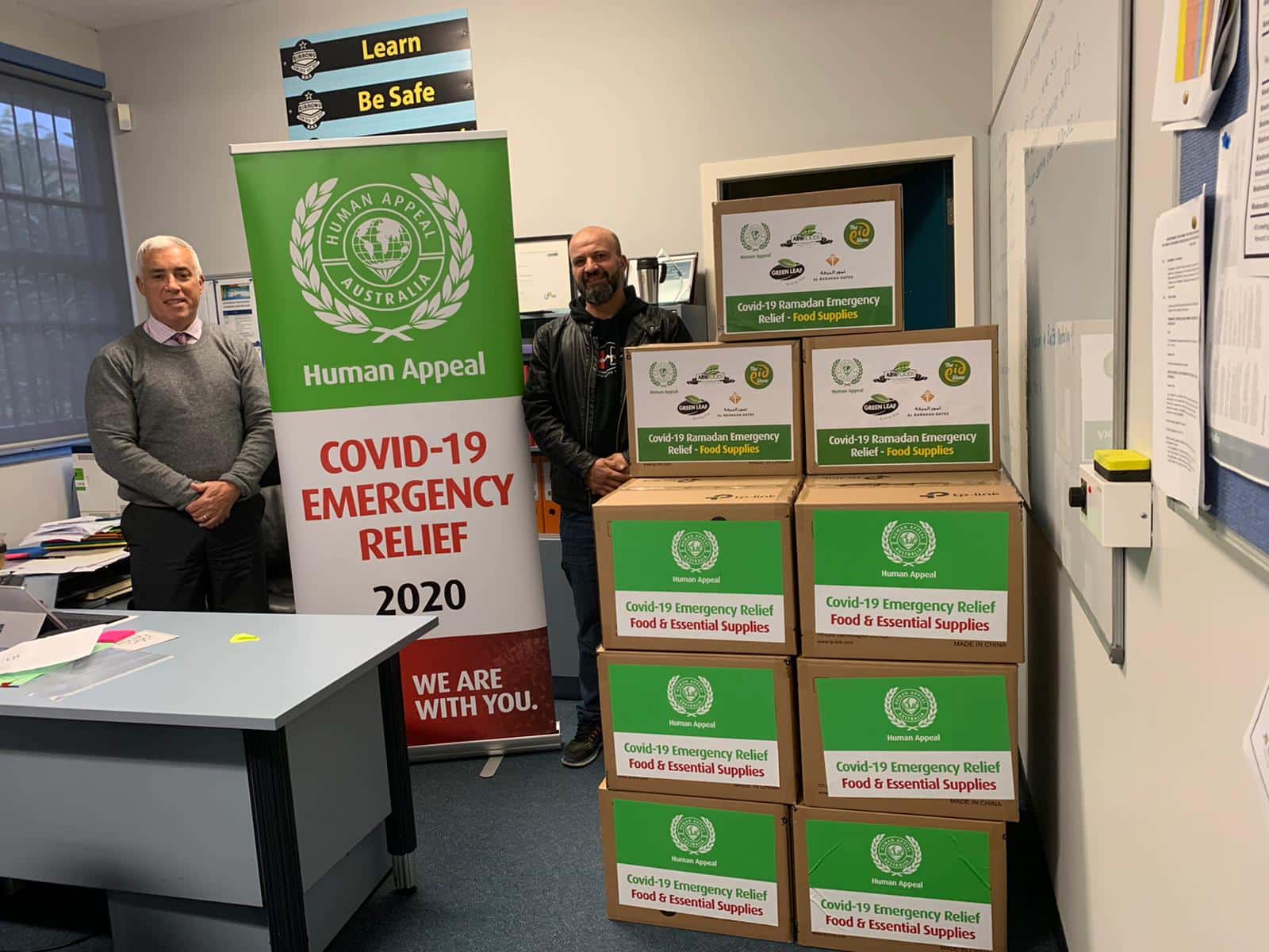 Delivers much needed food parcels to local communities - Human Appeal ...