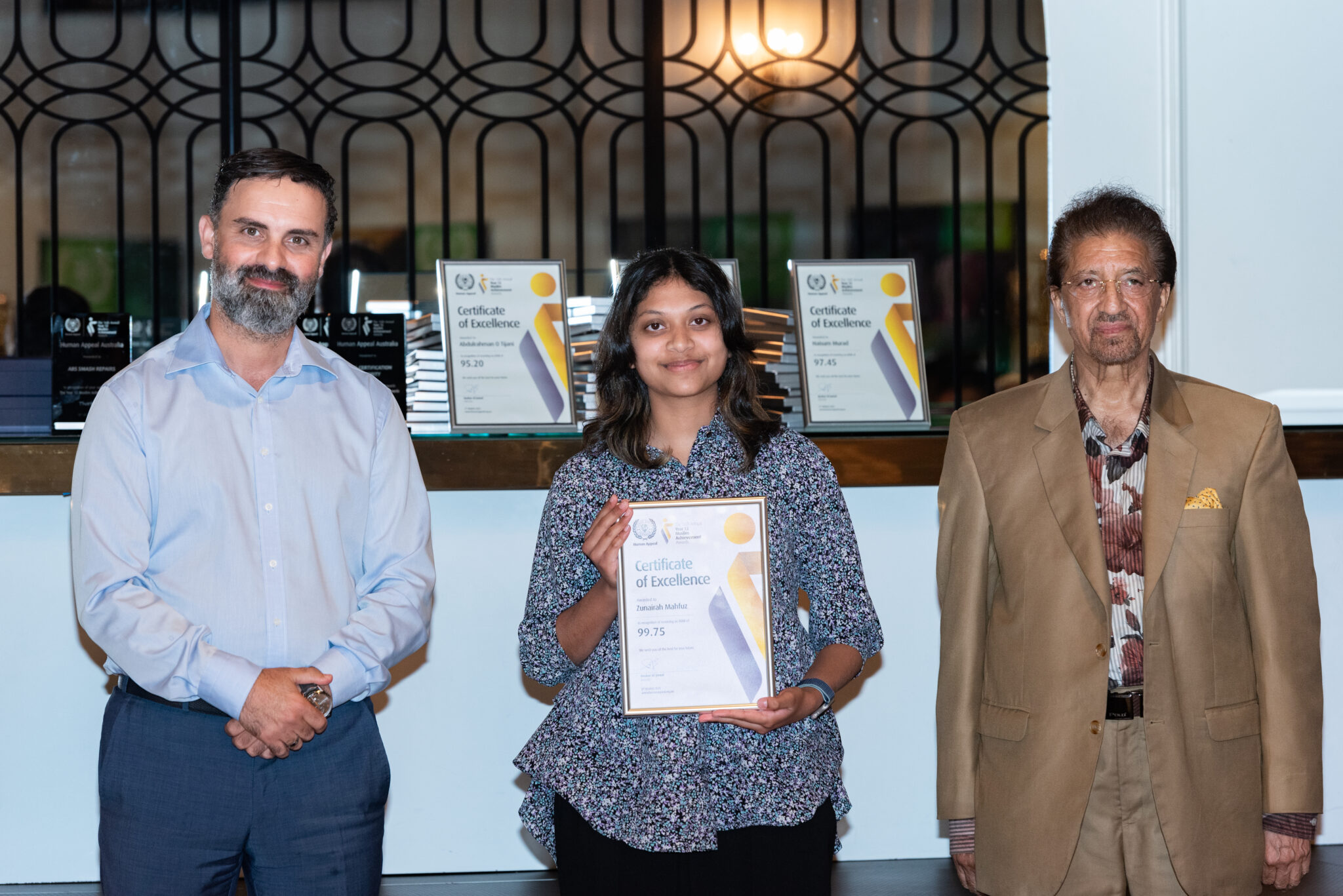 Muslim students awarded for their outstanding achievements – Human ...