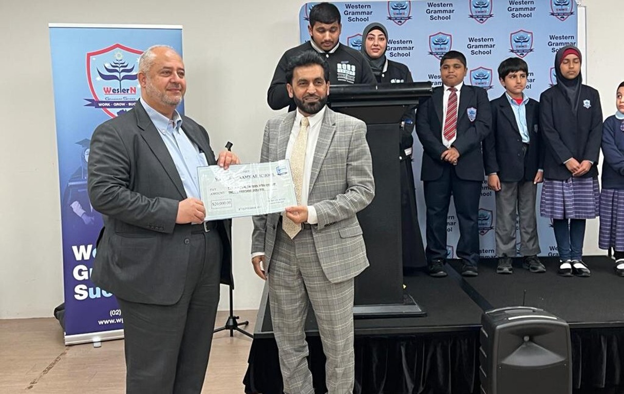 The amazing students at Western Grammar School collects the staggering ...